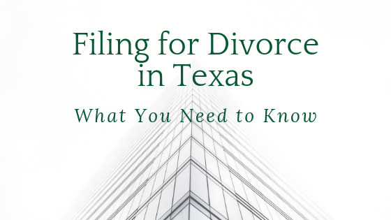 Filing for Divorce in Texas: What You Need to Know - SurviveDivorce.com